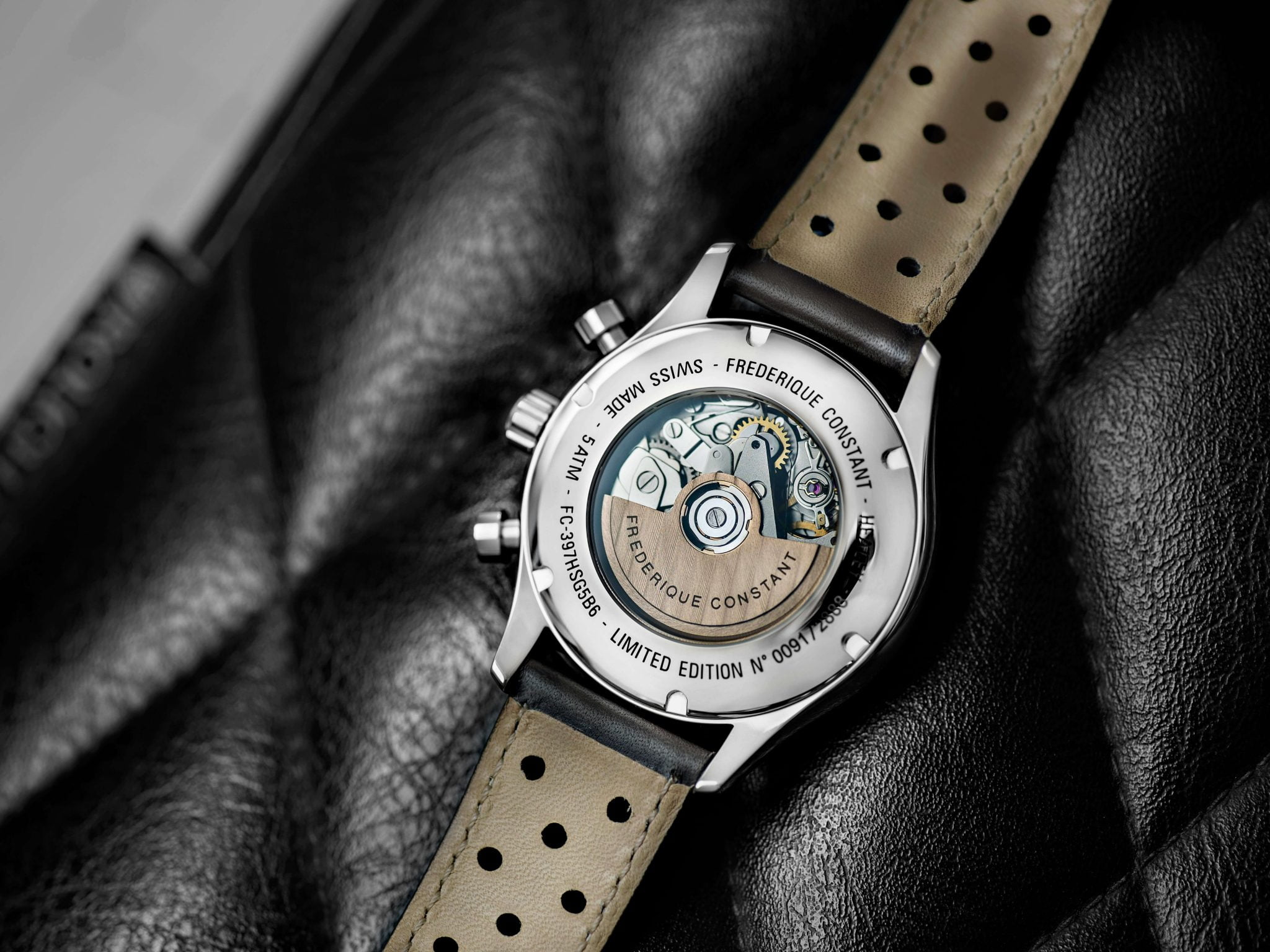 Frederique Constant Vintage Rally Chronograph Healey - Debajo del Reloj