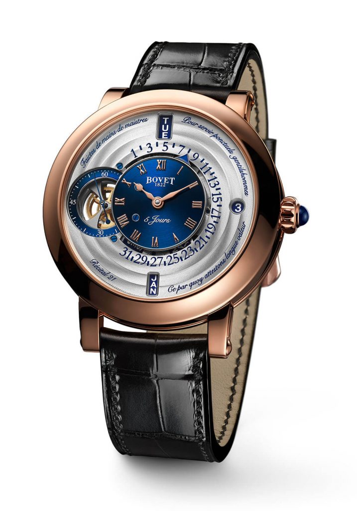 Bovet 1822 Récital 21 - Debajo del Reloj