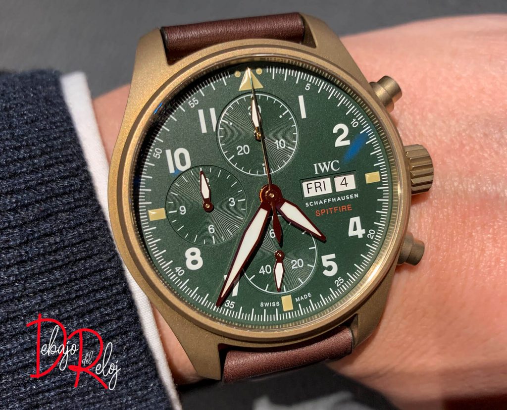 Cronógrafos Spitfire Automáticos de Iwc - Debajo del Reloj