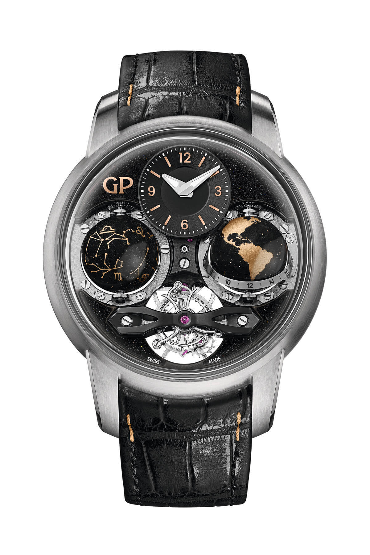 Girard-Perregaux Cosmos Tres Creaciones Únicas - Debajo del Reloj
