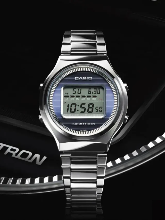 Casio Casiotron TRN-50-2A - Debajo del Reloj