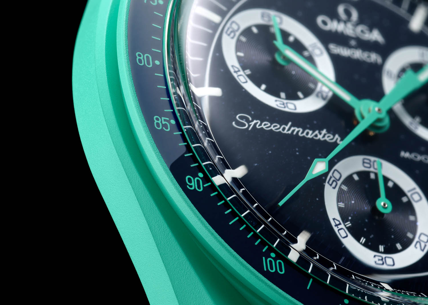 Swatch Bioceramic MoonSwatch Mission On Earth - Debajo del Reloj